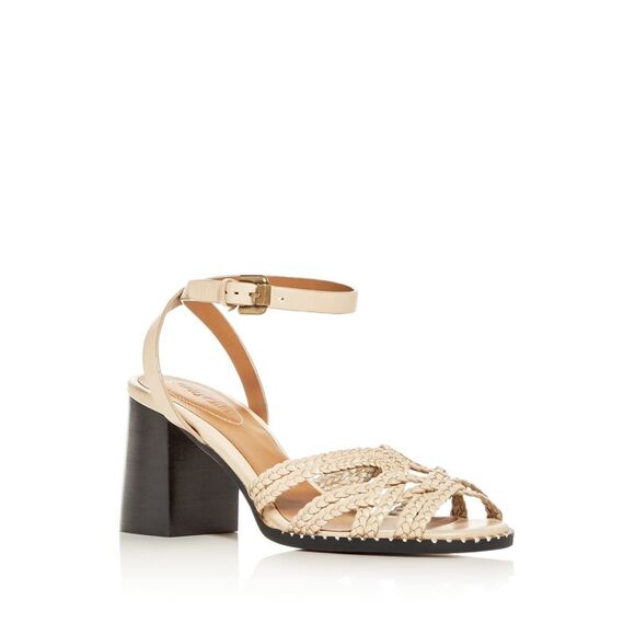 See By Chloe | Shoes | See By Chloe Womens Light Beige Strappy Almond ...
